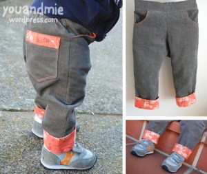 Tutorial: Easy Pants Cuffs | you and mie