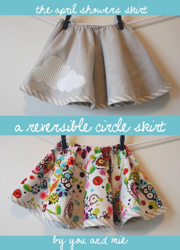 Tutorial: Reversible Circle Skirt | you and mie