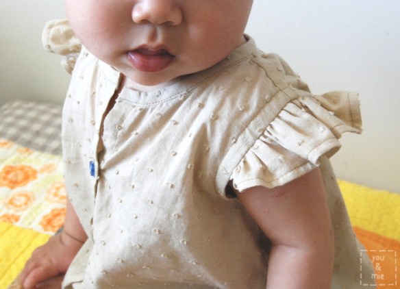 Adding Ruffle Sleeves {tutorial} | you and mie